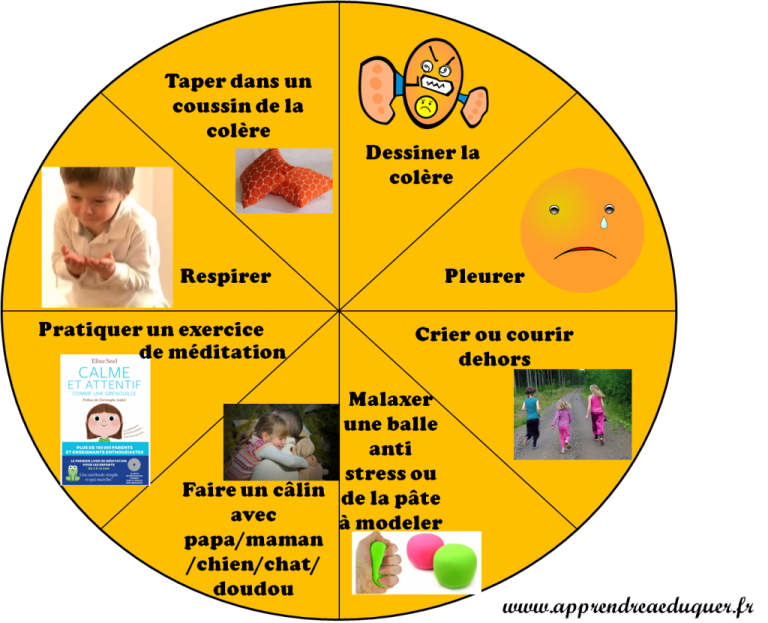 La roue des choix pour résoudre les conflits (utilisable à l'école et à ...