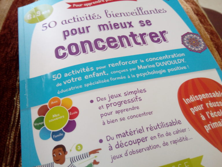 50 activités et jeux bienveillants pour la concentration des enfants ...