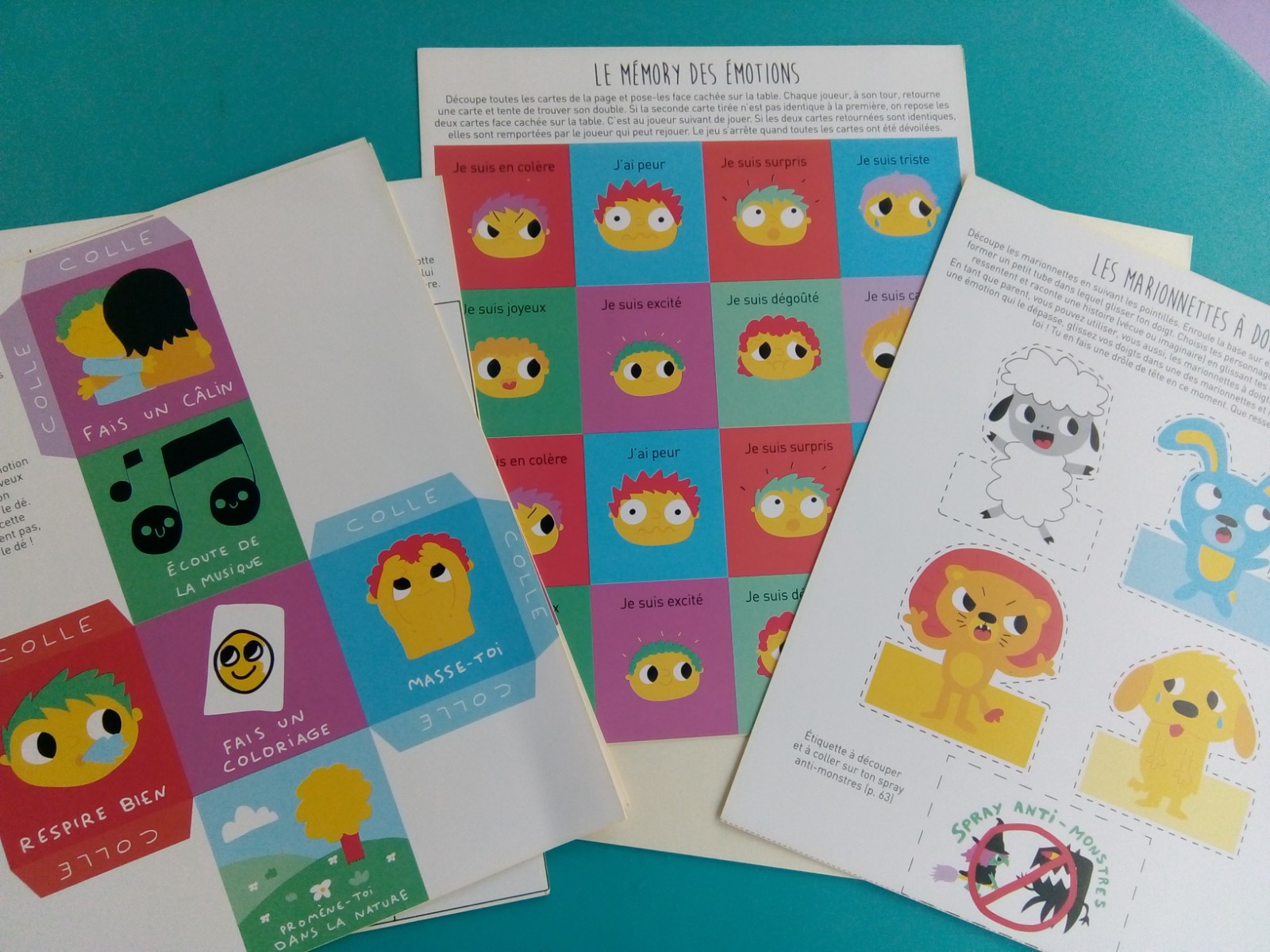 Un cahier sur les émotions pour les jeunes enfants (4-7 ans)