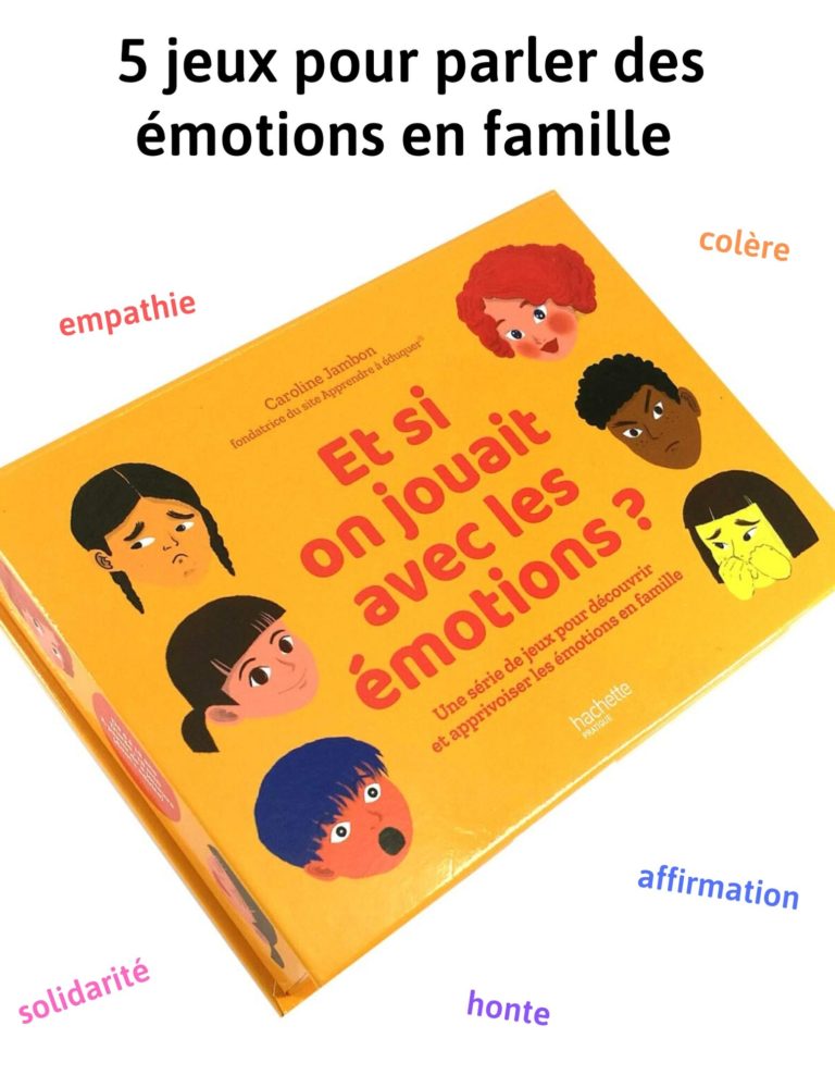 7 affiches pour apprendre les émotions en famille ou en classe