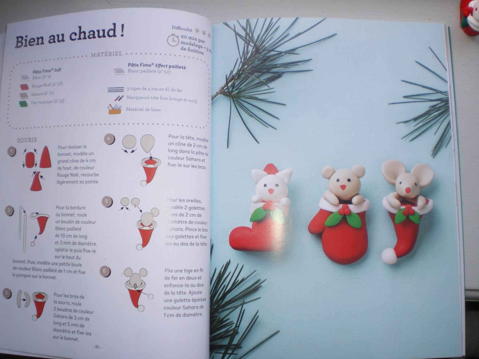 Creation Pate Fimo Noel Facile
